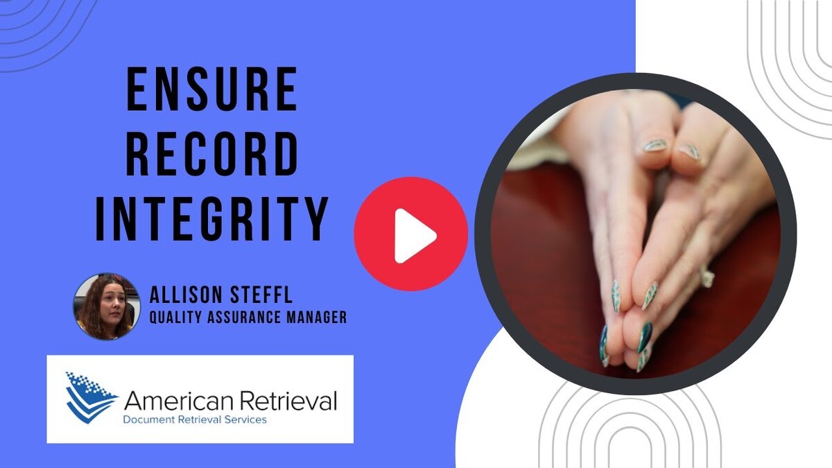 How Does American Retrieval Ensure Medical Record Integrity When ...