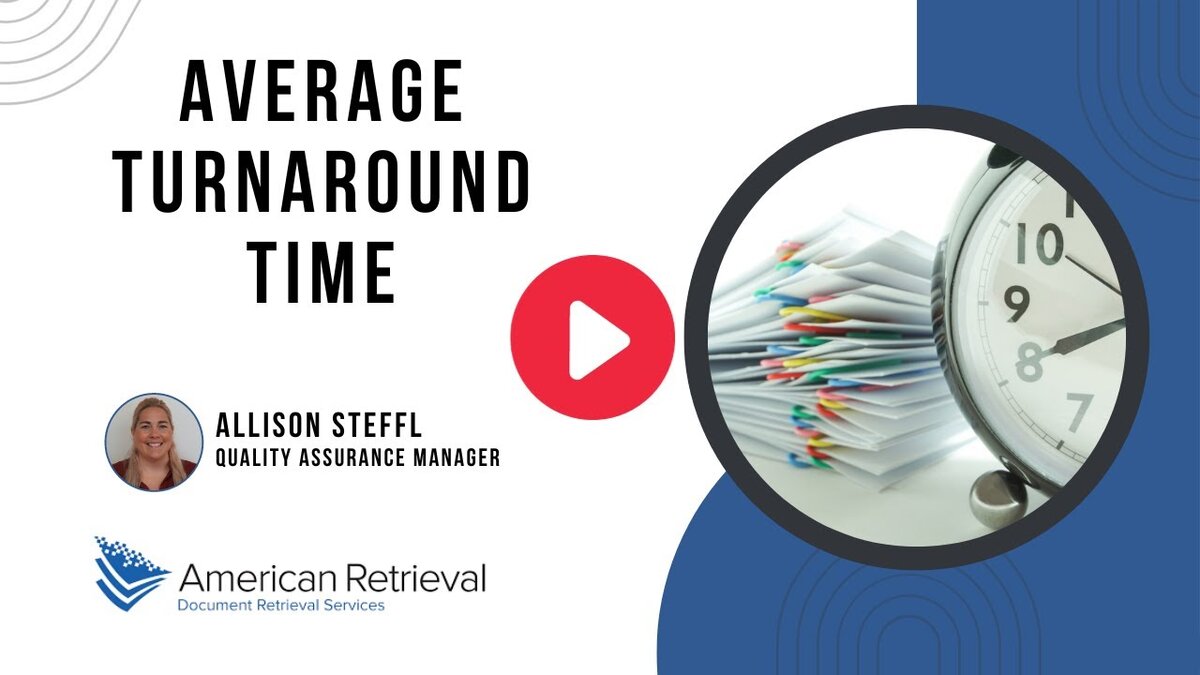 What Is American Retrieval's Average Turnaround Time?